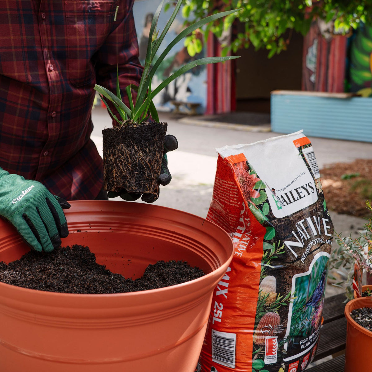 Native Premium Potting Mix 25L – Baileys Grow Gardens